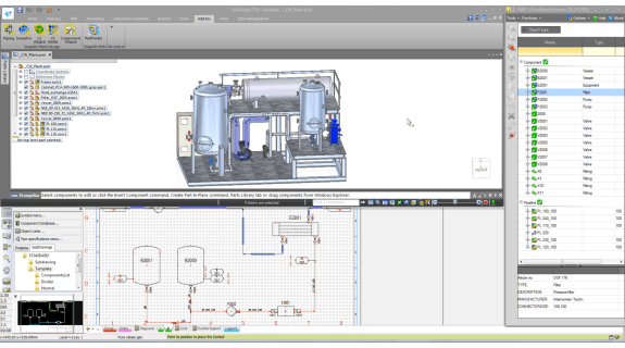 Solid Edge P&ID Design von Siemens - ACAM Systemautomation