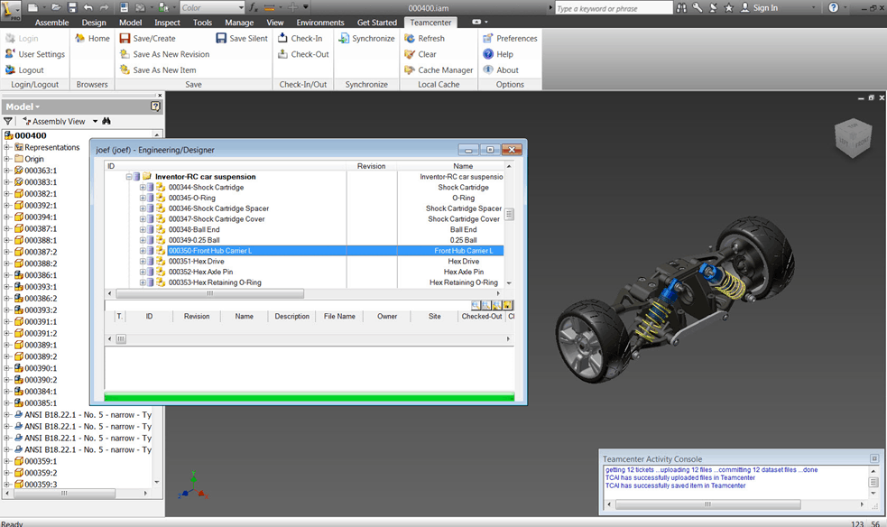 Teamcenter Integration for Autodesk Inventor - ACAM Systemautomation
